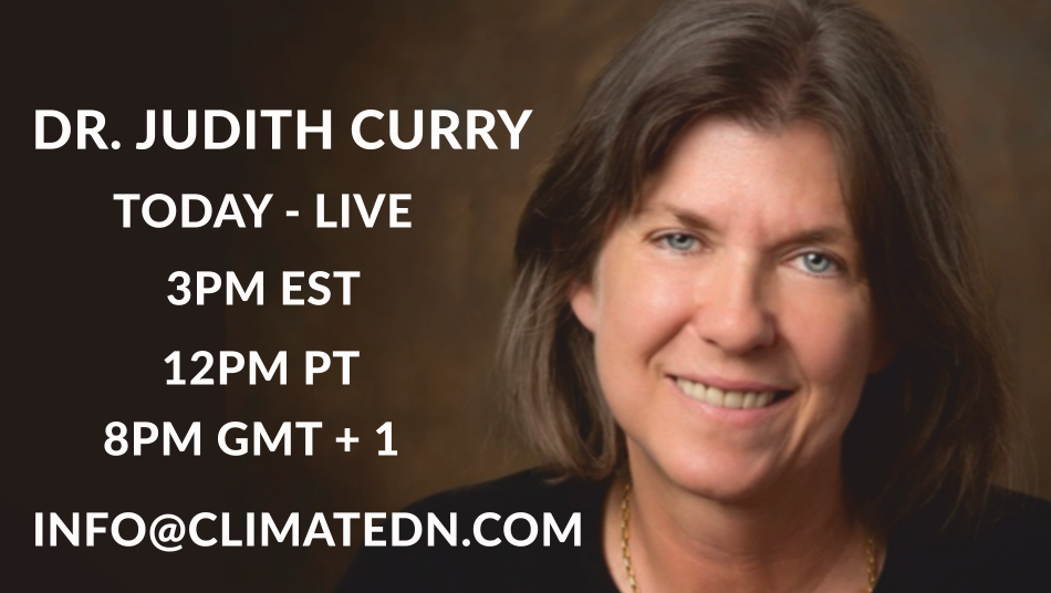Webinar with Dr. Judith Curry - Climate Discussion Nexus